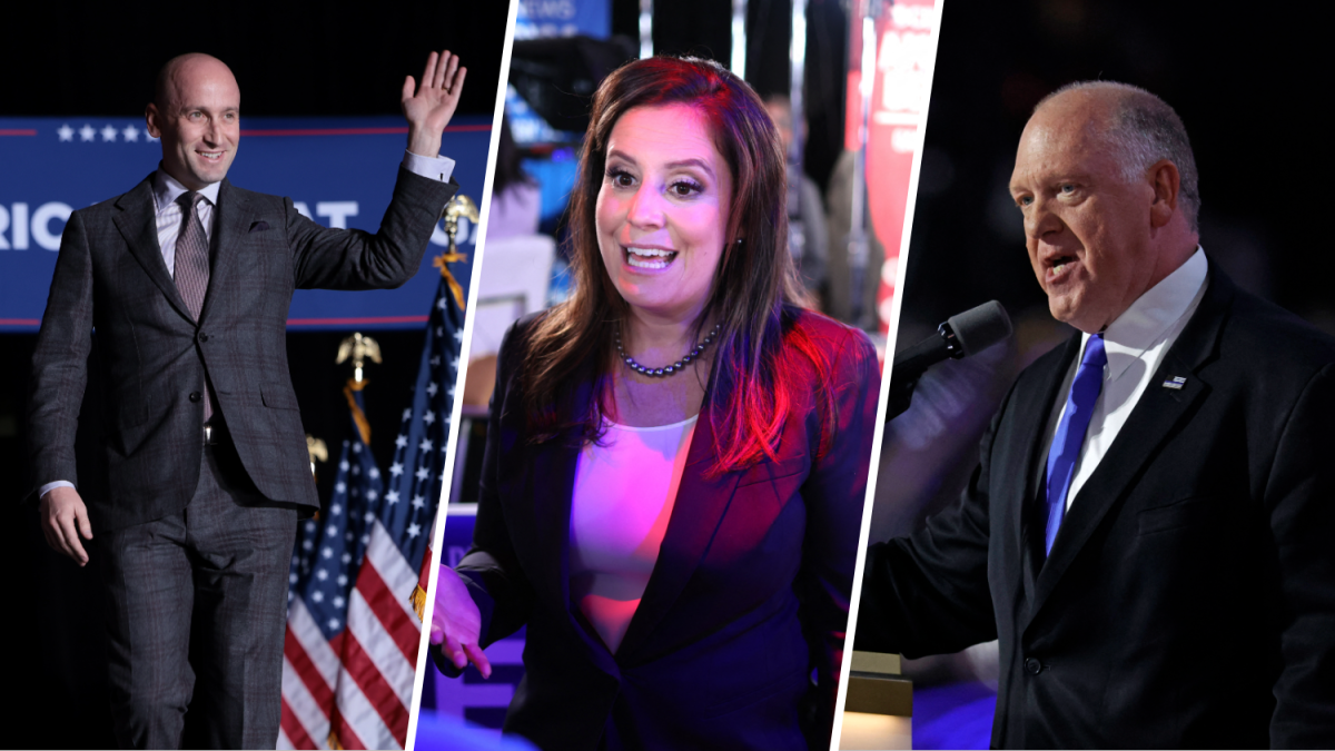 Tom Homan, Elise Stefanik, Stephen Miller:Here are the people Trump has ...