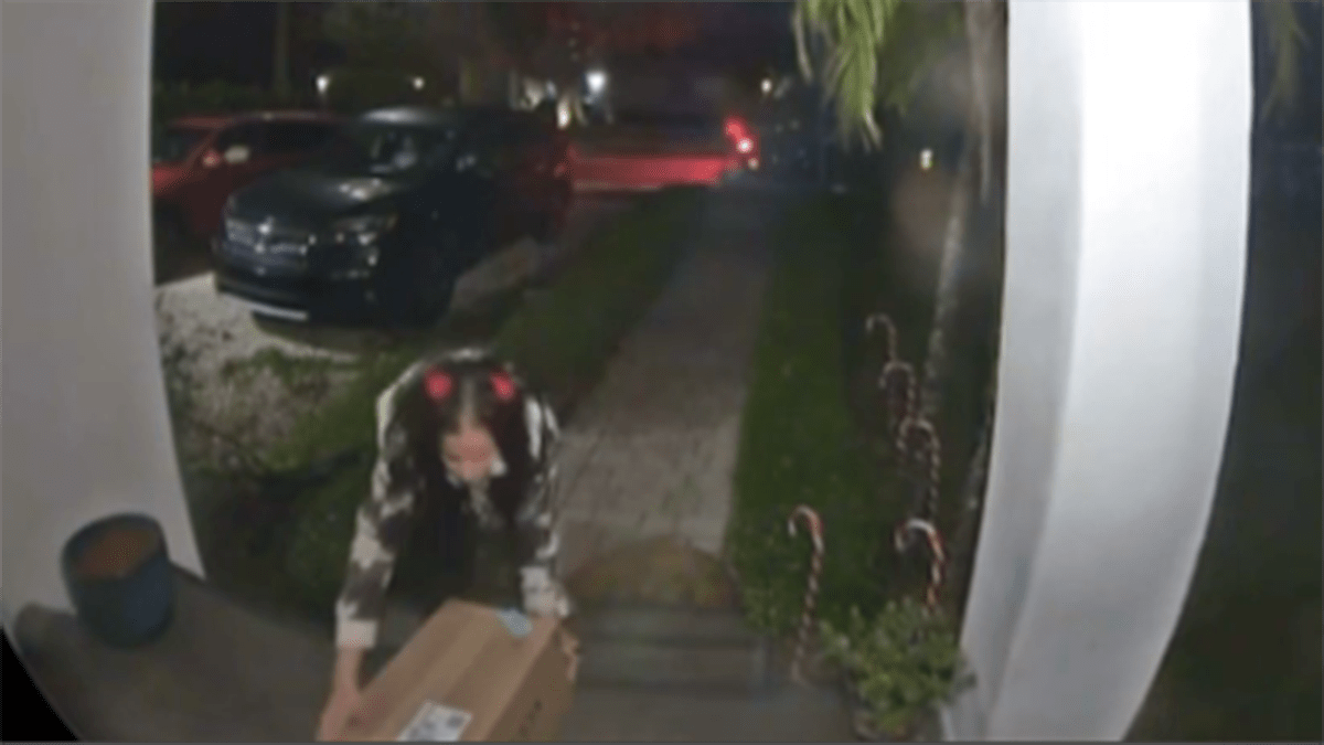 Cops search for South Miami porch pirate caught on camera stealing ...
