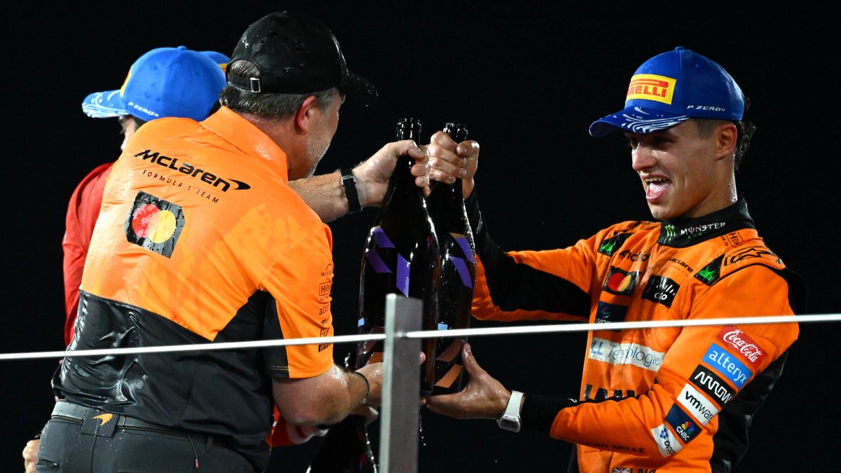 Lando Norris wins Abu Dhabi GP, McLaren take constructors’ title – NBC ...