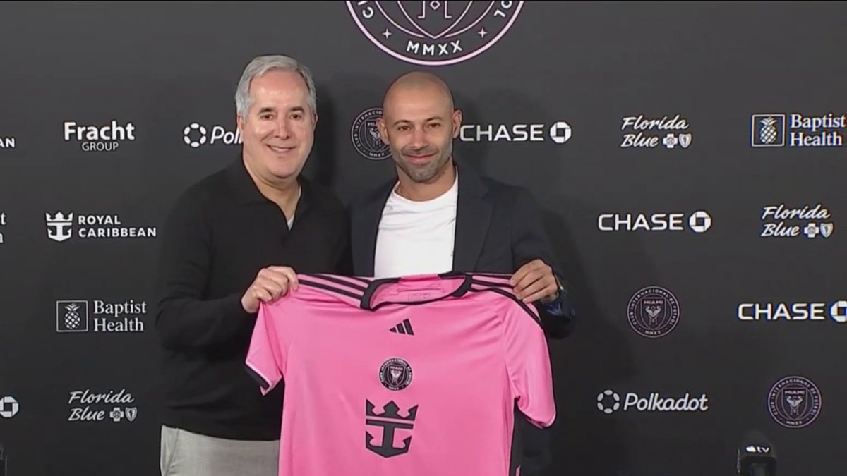 Javier Mascherano arrives at Inter Miami as coach – NBC 6 South Florida