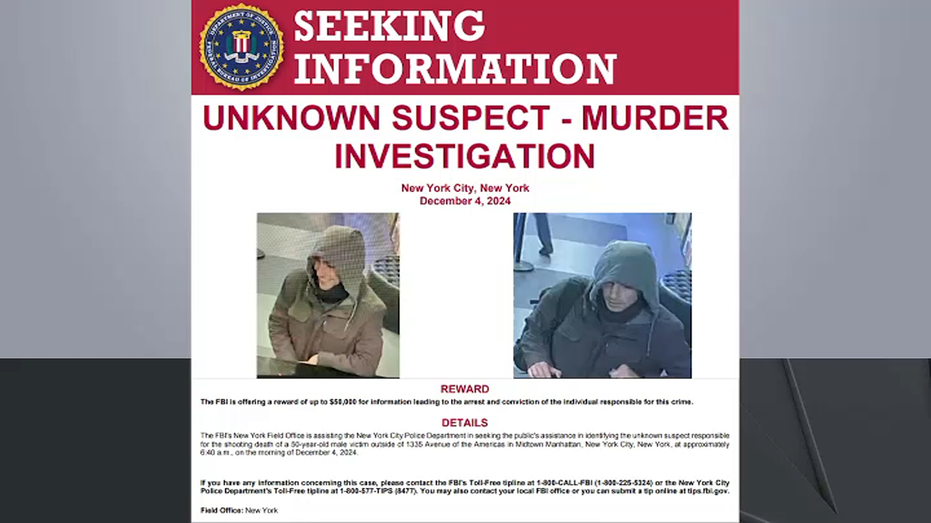 CEO shooting NYC: Backpack found in Central Park possibly linked – NBC ...