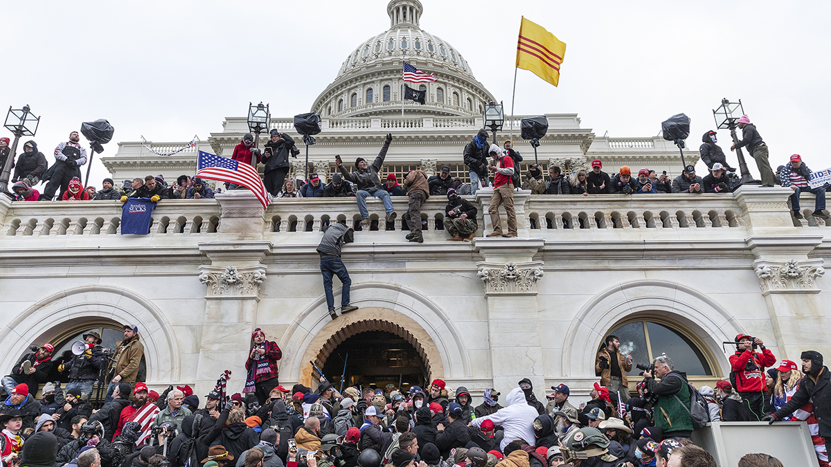 First rioter tried on Jan. 6 charges gets reduced prison sentence after ...