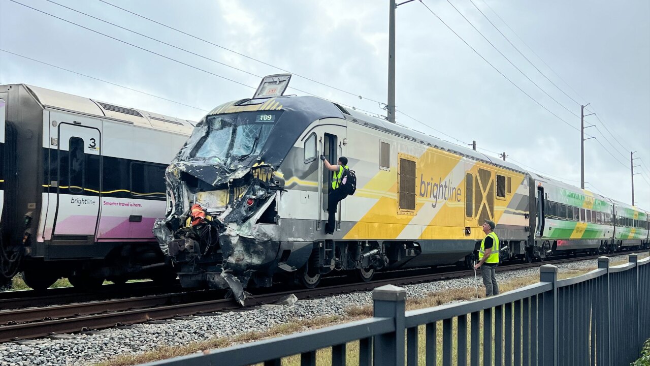 PHOTOS: First images show apparent Brightline and firetruck crash in ...