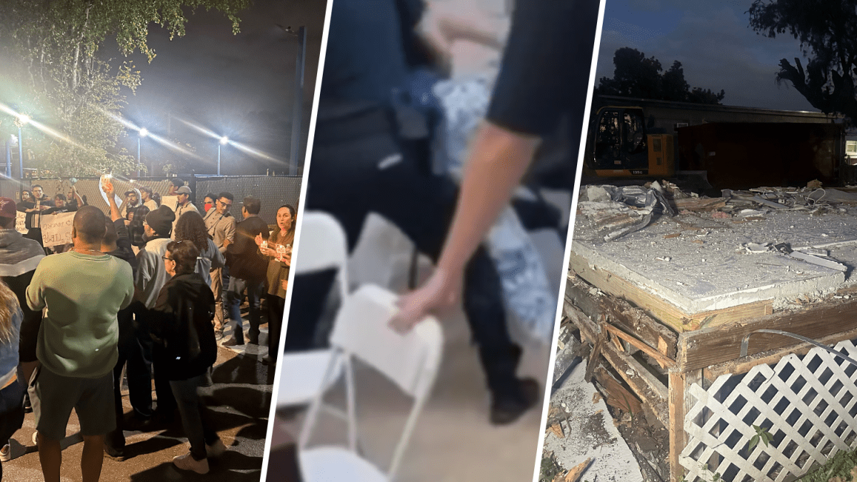 Tenants continue to protest as demolition begins at Li’l Abner mobile ...