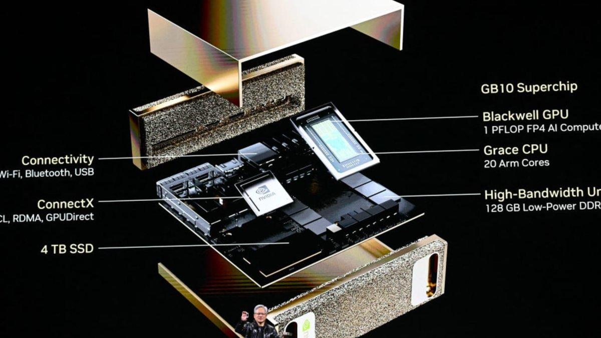 Nvidia’s tiny $3,000 computer for AI developers steals the show at CES ...