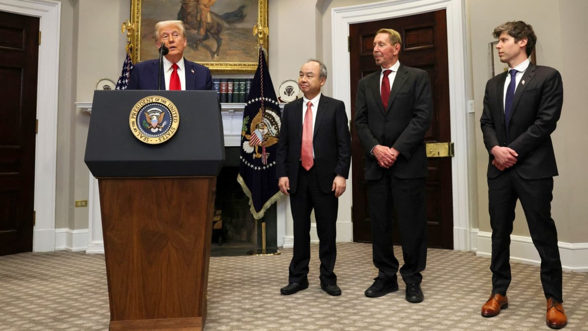 Trump Announces Ai Infrastructure Investment Backed By Oracle Openai And Softbank Nbc 6 South 