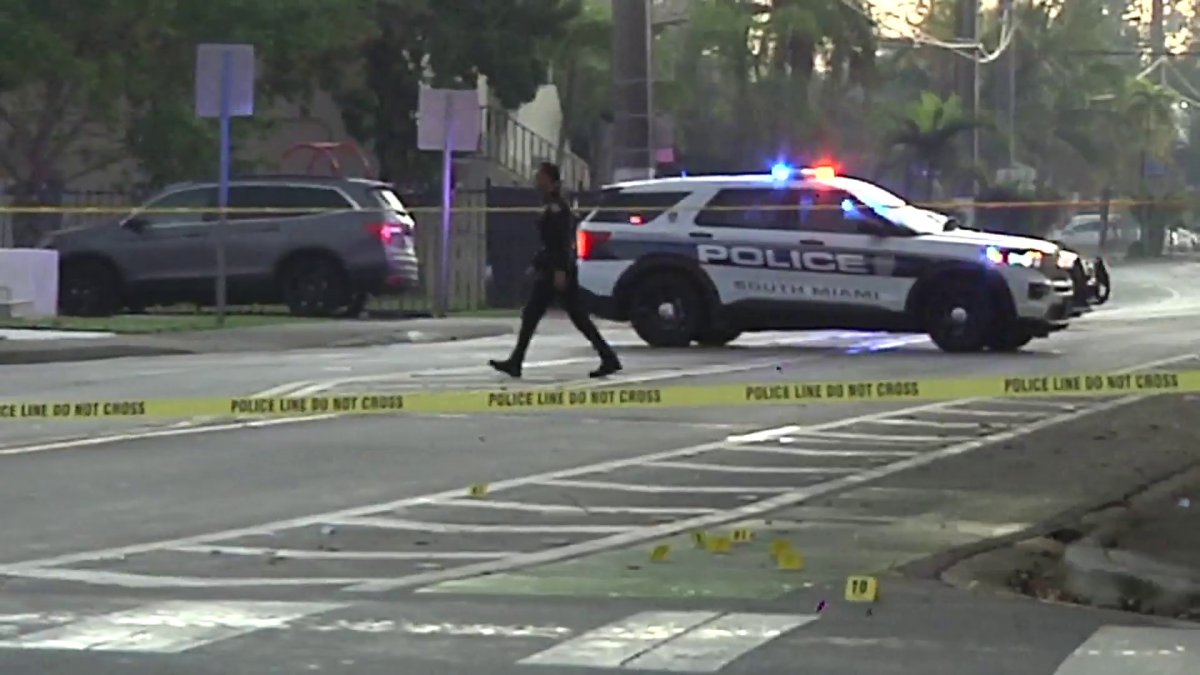 Officer OK after being struck by car in South Miami: Police – NBC 6 ...