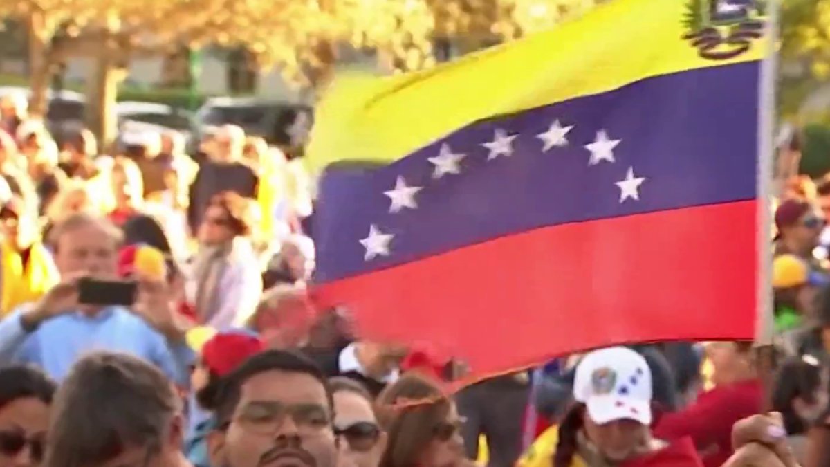 South Florida Venezuelan community joins calls to defend democracy ...