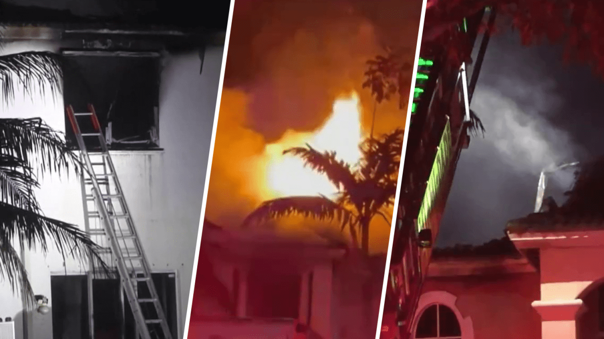 Homestead fire caught on video sends 1 to hospital – NBC 6 South Florida