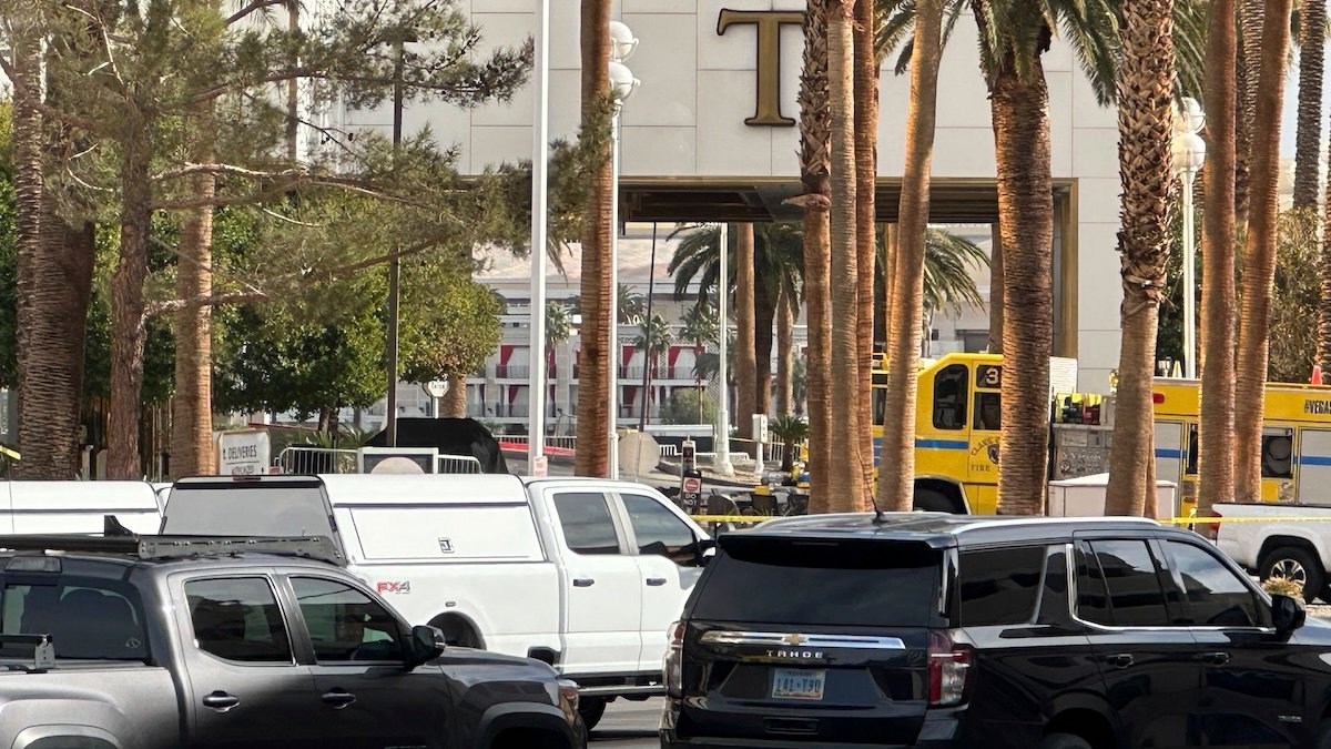 Tesla truck explosion outside Trump’s Vegas hotel possible terror ...