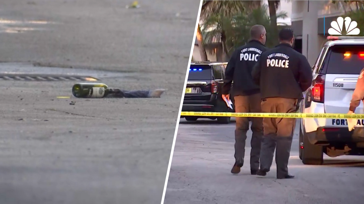 Man with Molotov cocktail killed by police in Fort Lauderdale – NBC 6 ...