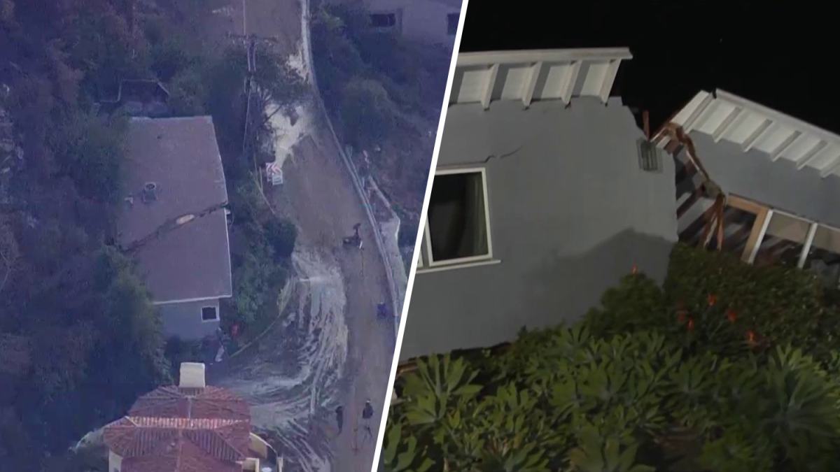 Landslide damages Pacific Palisades home untouched by wildfire – NBC 6 ...