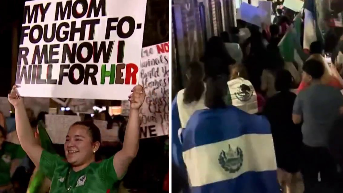 Dozens peacefully protest in Homestead in support of immigrants – NBC 6 ...