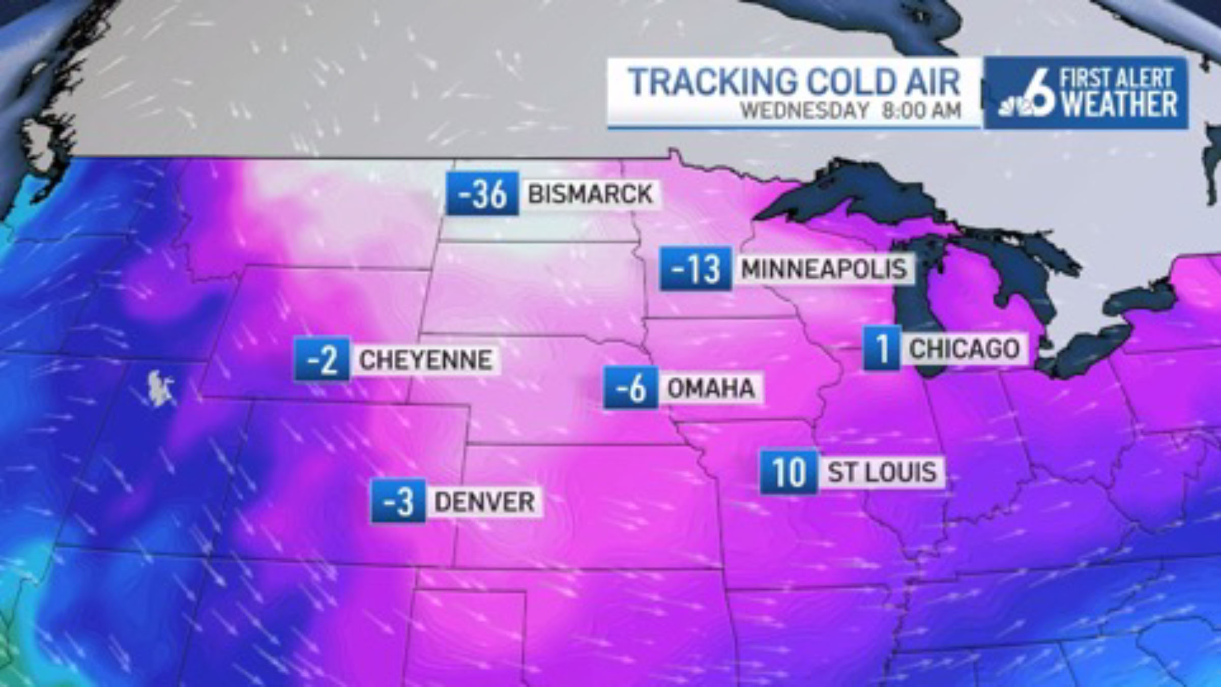 What is an Extreme Cold Warning? Arctic temps reach middle of US – NBC ...