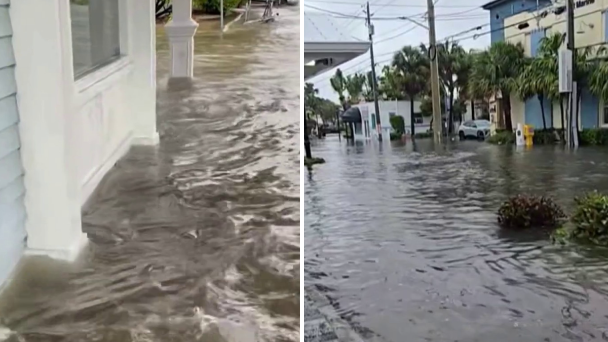 Video shows flooded streets in Key West, record for daily rainfall ...