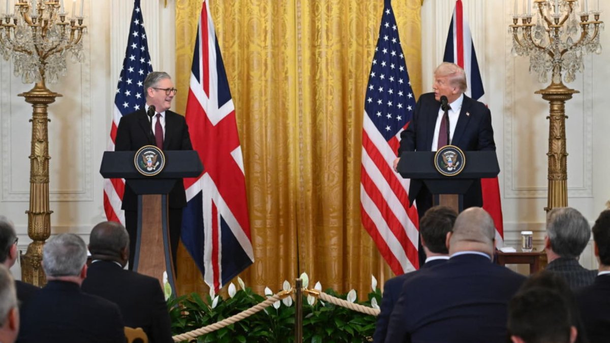 Watch: Trump holds joint press conference with British Prime Minister ...