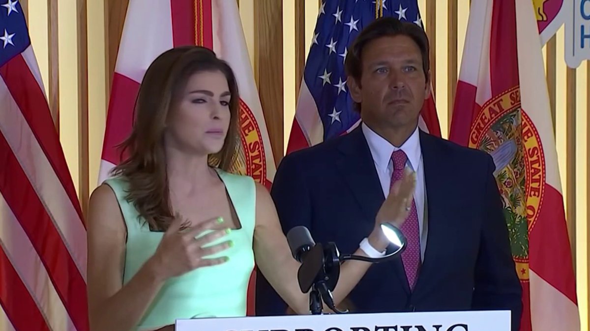 DeSantis promotes wife Casey as next Florida governor – NBC 6 South Florida