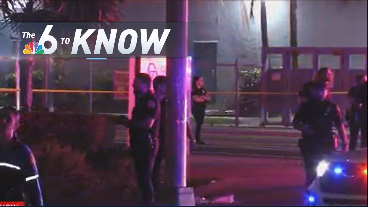 6 to Know – Top stories of the day – NBC 6 South Florida