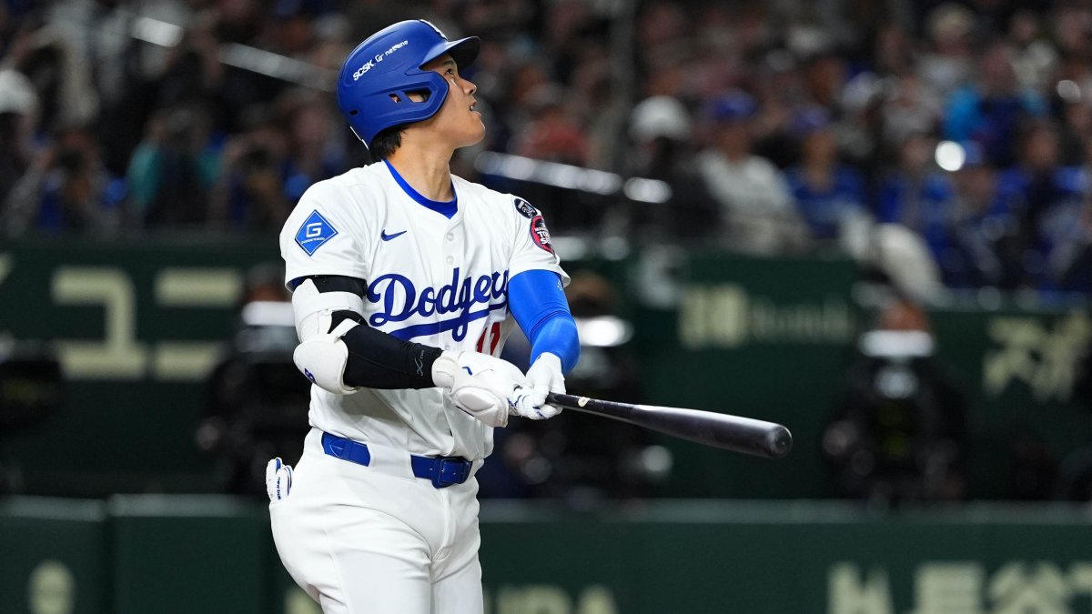 Dodgers star Shohei Ohtani hits first home run of the season – NBC 6 ...