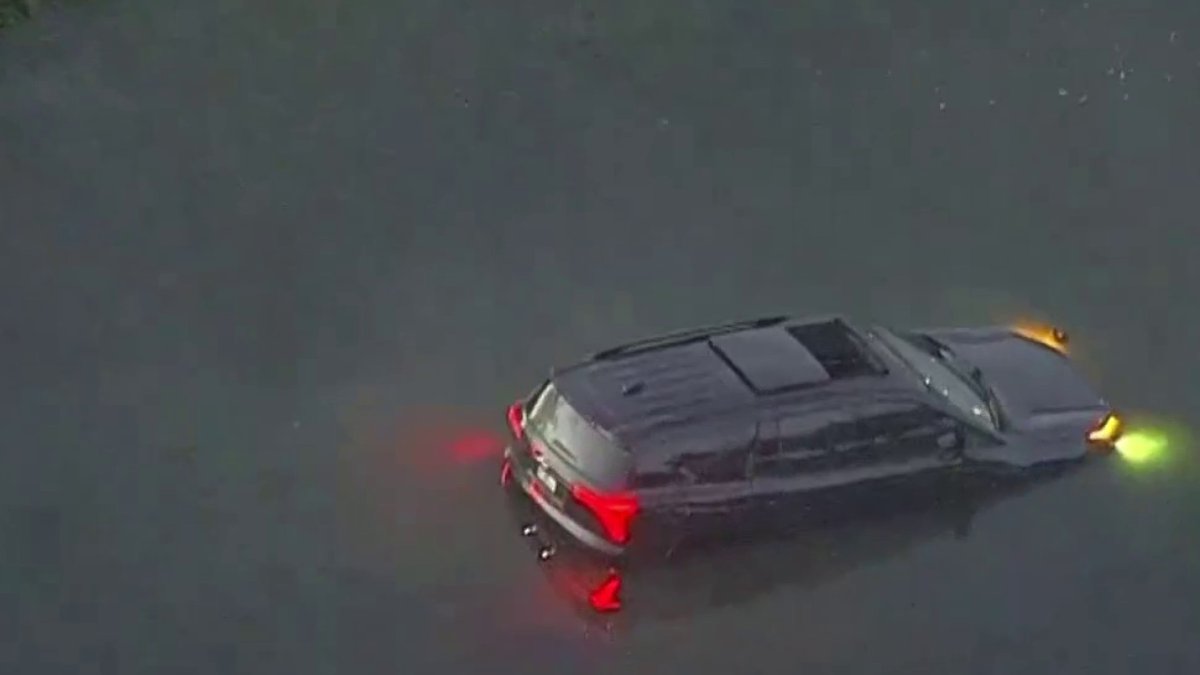 Video shows car partially submerged in Miami-Dade County canal – NBC 6 ...