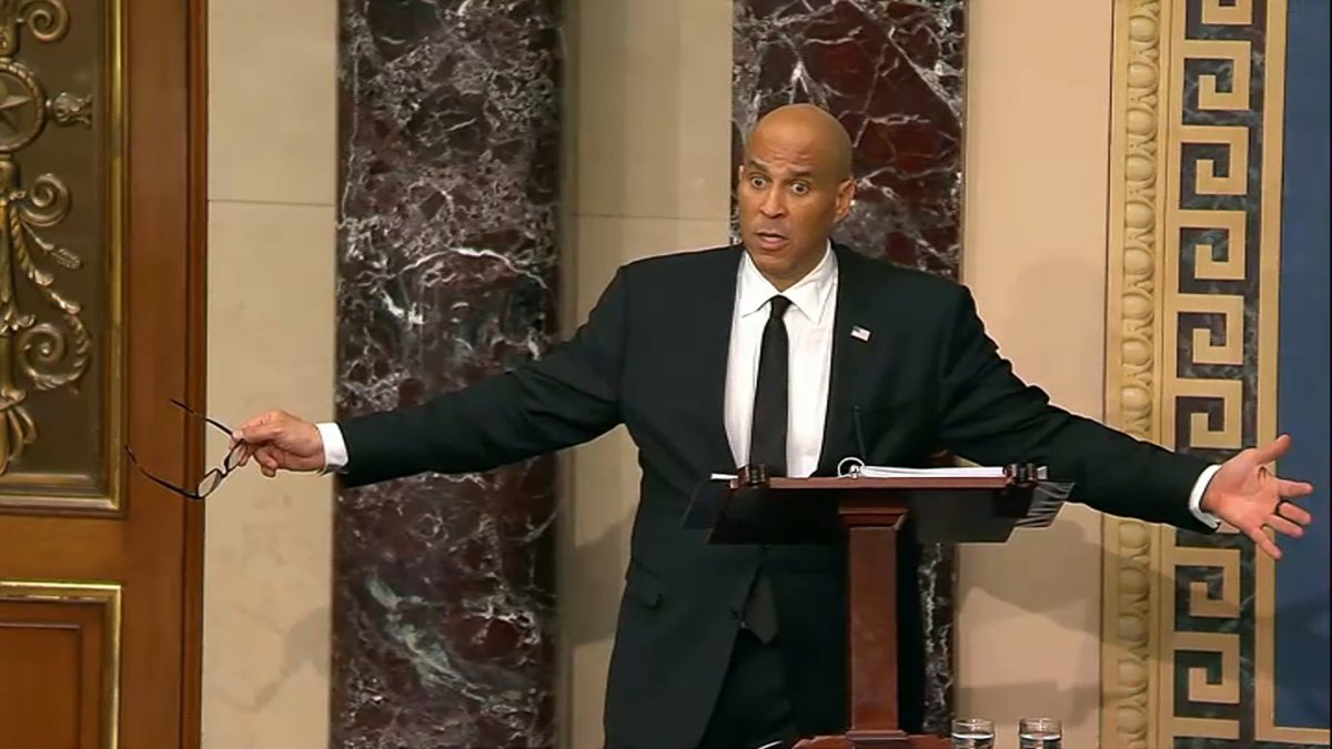 Cory Booker filibuster: How long has he been going? – NBC 6 South Florida