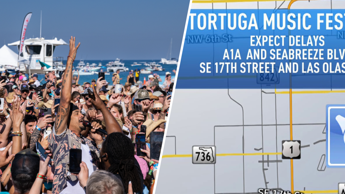 Tortuga Music Festival traffic impacts and road closures – NBC 6 South Florida