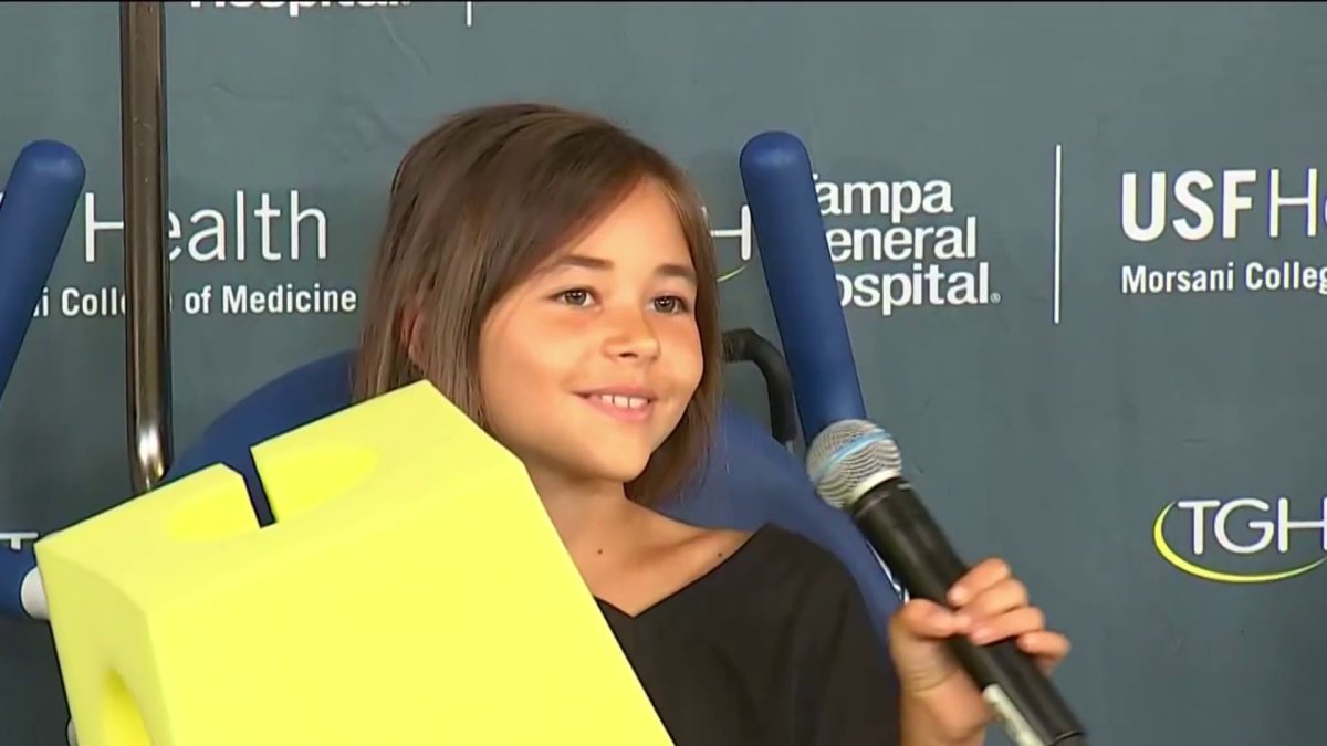 9-year-old girl who was bitten by shark at Florida beach speaks out ...