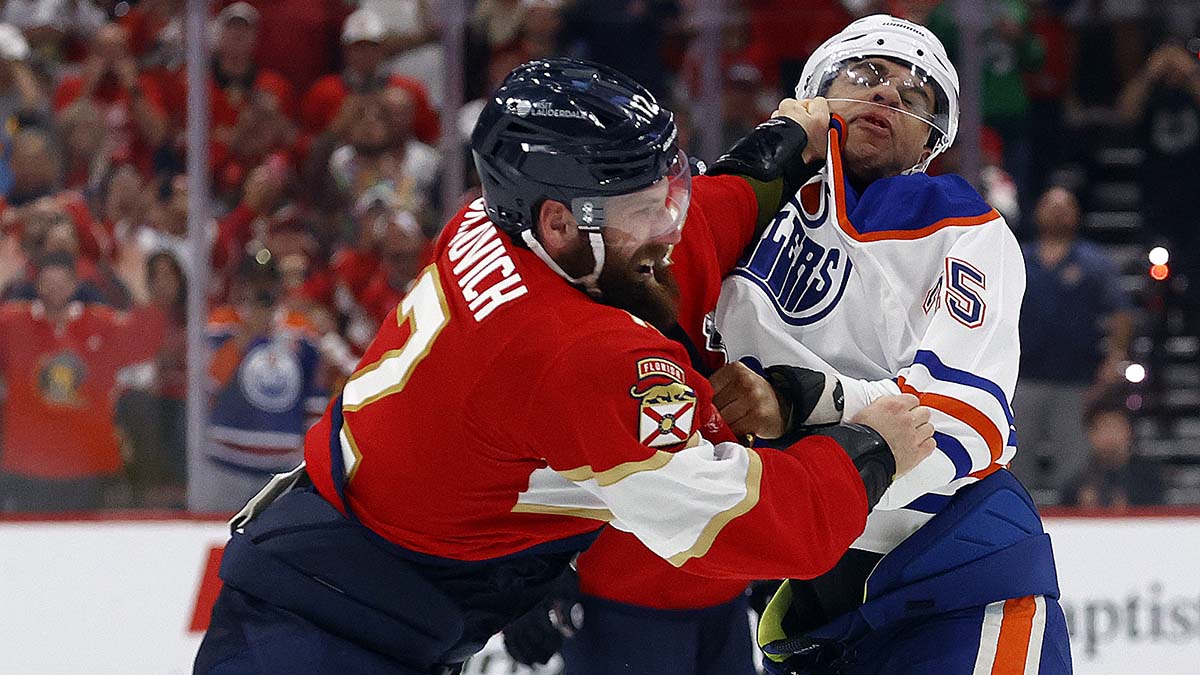Tensions rise in Stanley Cup Final as Panthers get upper hand on Oilers ...