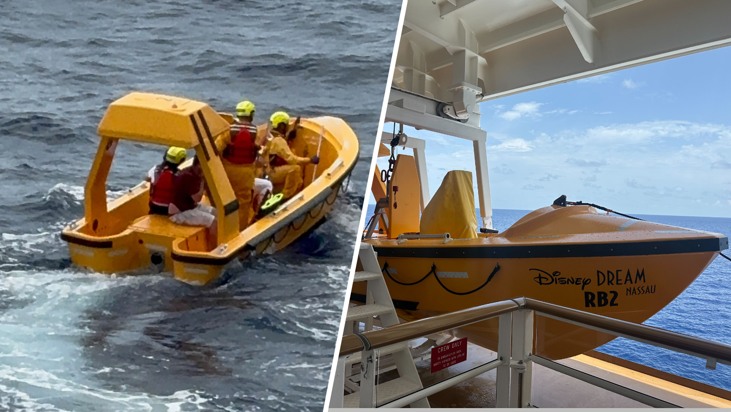 Mother was taking pictures when child fell through porthole off Disney ...