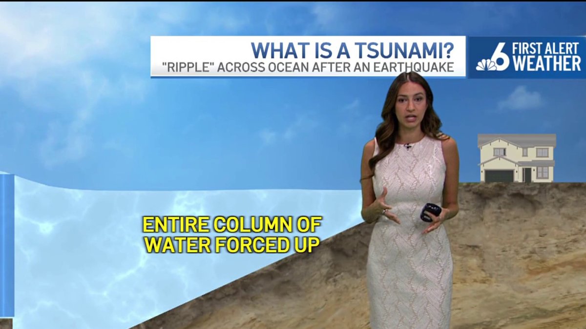 Tsunami today explained by South Florida meteorologist – NBC 6 South ...