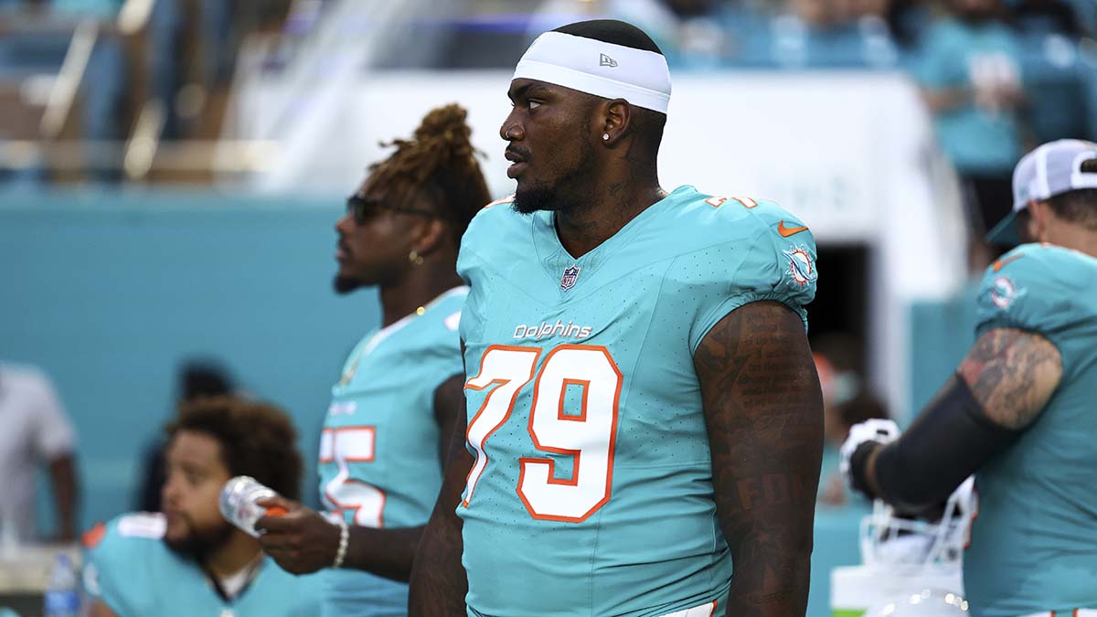 Dolphins’ Bayron Matos airlifted to hospital after training camp injury ...