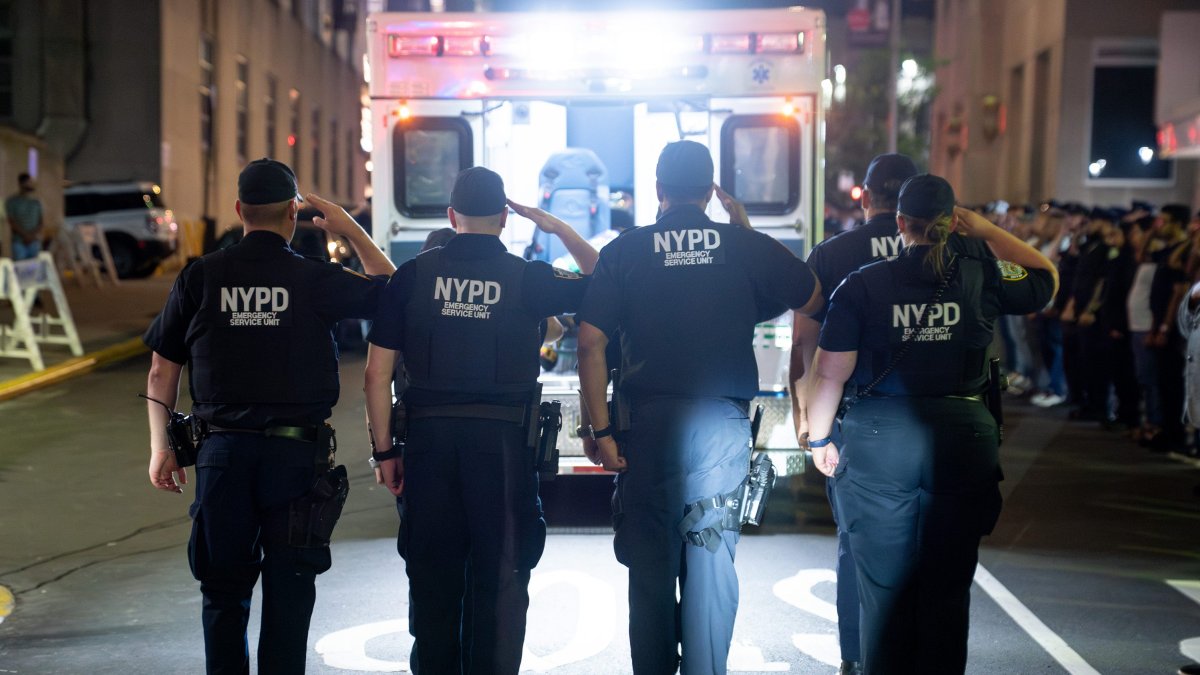 NYPD officer killed in Manhattan shooting remembered as hero – NBC 6 ...