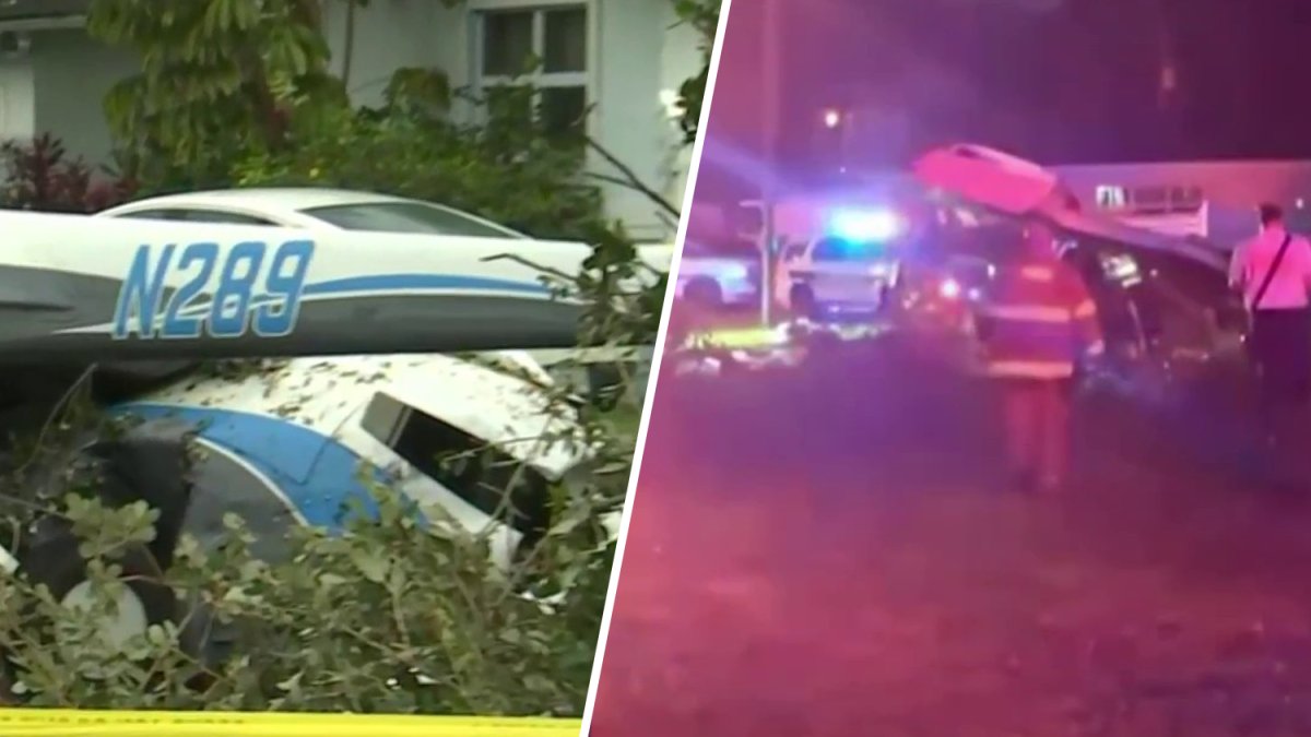 Small plane crashes in Pembroke Pines: 4 hospitalized, including two ...
