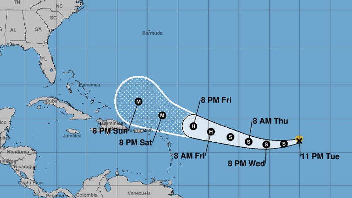 Tropical Storm Erin could become major hurricane. Will it hit FL? – NBC ...