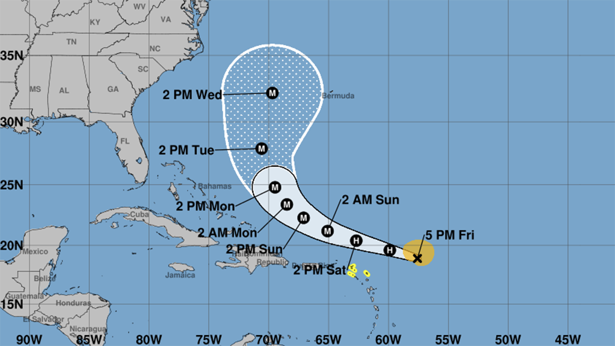 Erin strengthens to Category 2 hurricane. See track, intensity – NBC 6 ...