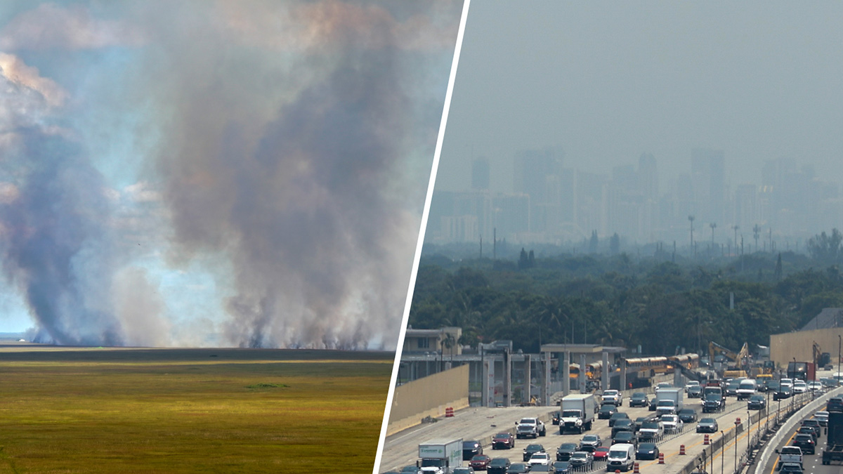 Everglades fire brings smoke to Miami. Live updates here – NBC 6 South ...
