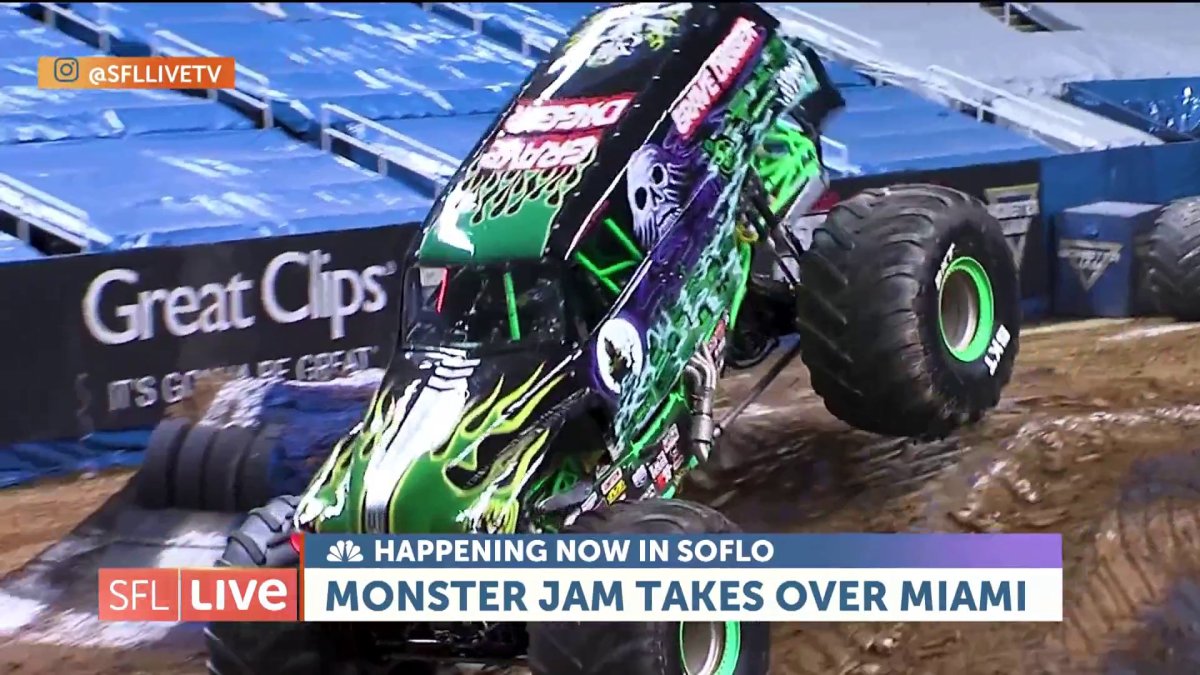 Monster Jam takes over Miami – NBC 6 South Florida