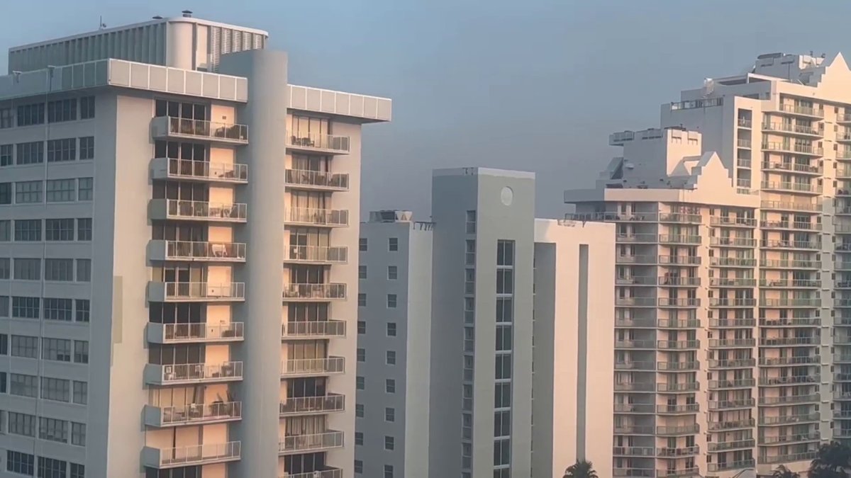 Wildfire smoke makes it to Miami Beach from the Everglades – NBC 6 ...