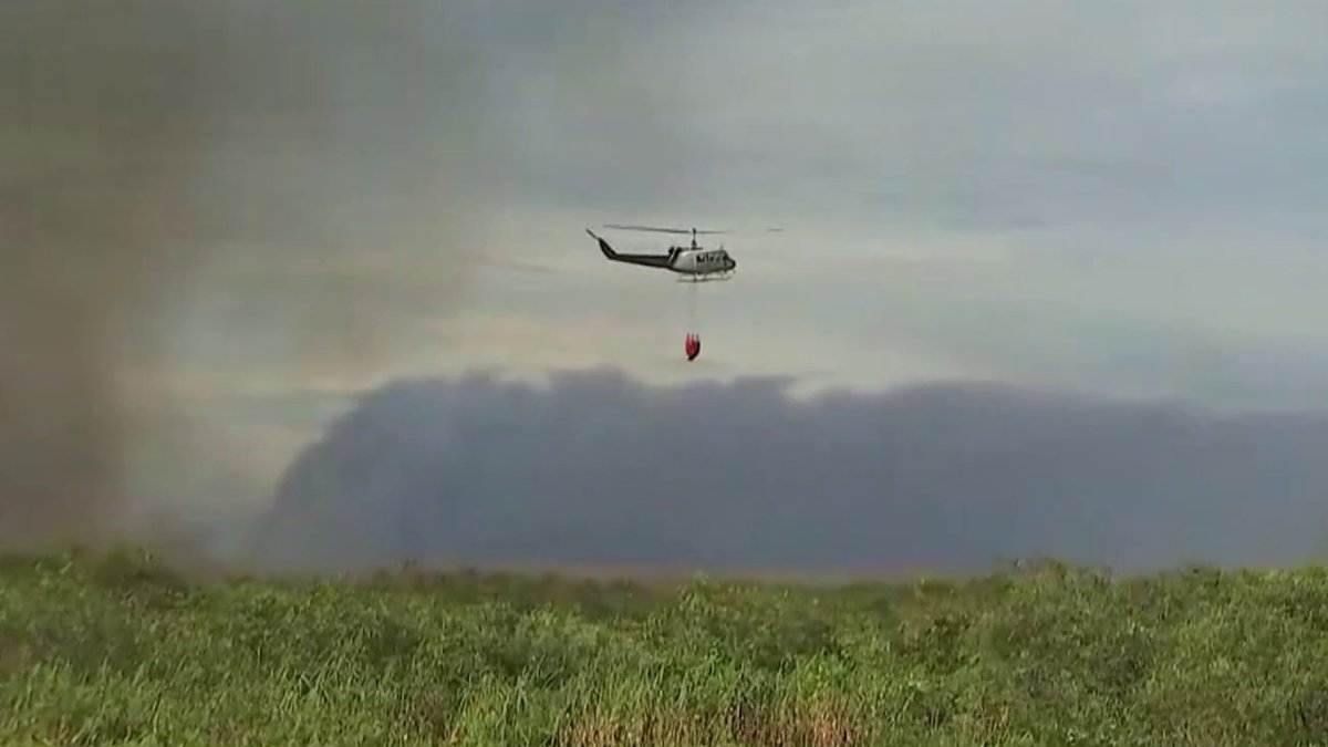 Everglades wildfire doubles in size, just 10% contained – NBC 6 South ...