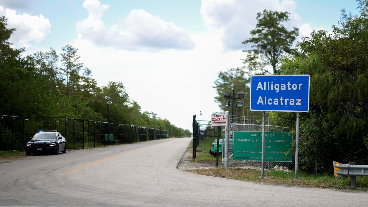 Judge orders temporary halt to construction at Florida’s ‘Alligator Alcatraz’ – NBC 6 South Florida