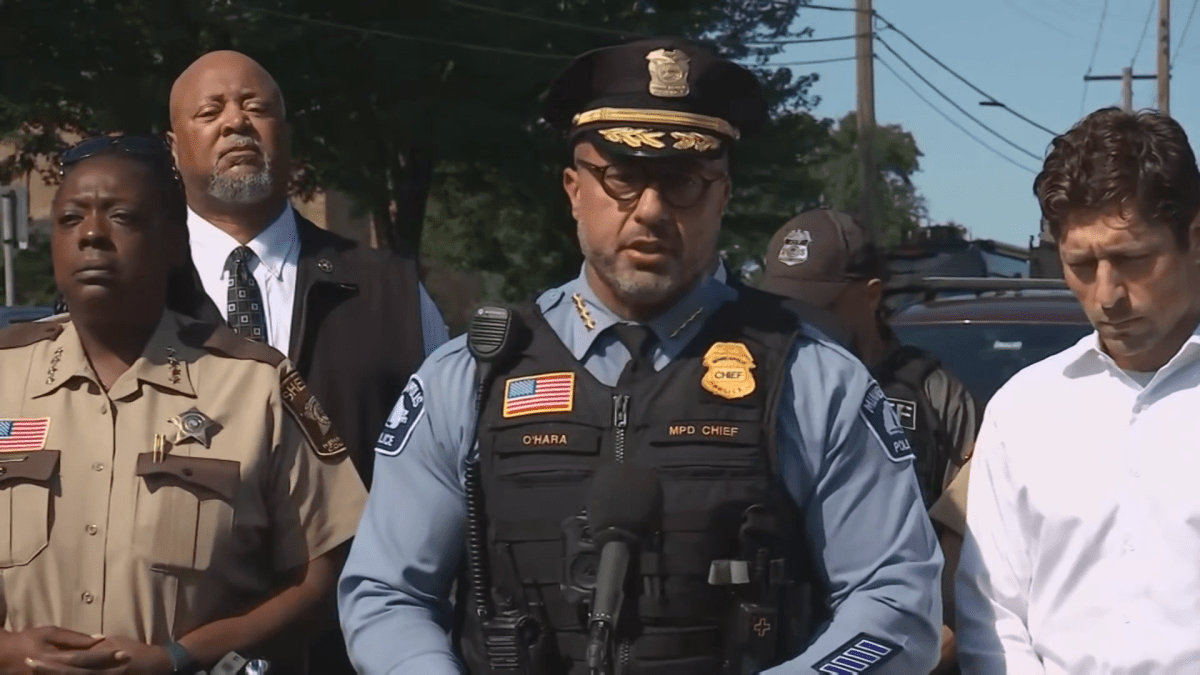 Minneapolis police chief says shooting was a ‘deliberate act of ...