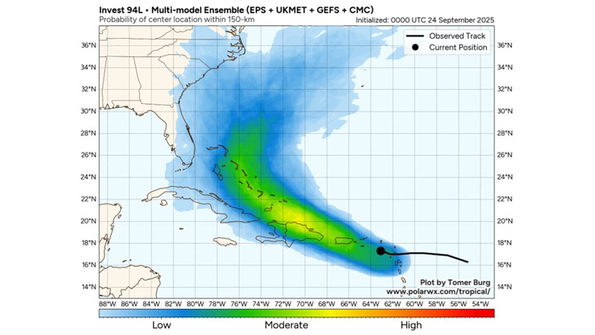 John Morales on Invest 94L and how Florida could be in play – NBC 6 ...