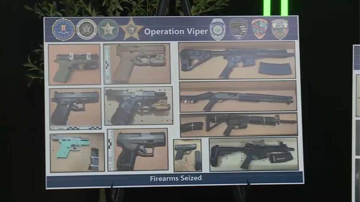 48 people arrested in ‘Operation Viper’ targeting violent crimes, drugs ...
