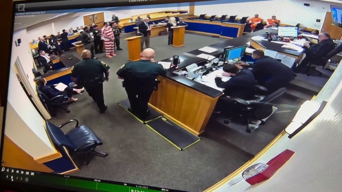Video shows Florida inmate spitting at and trying to attack judge – NBC ...