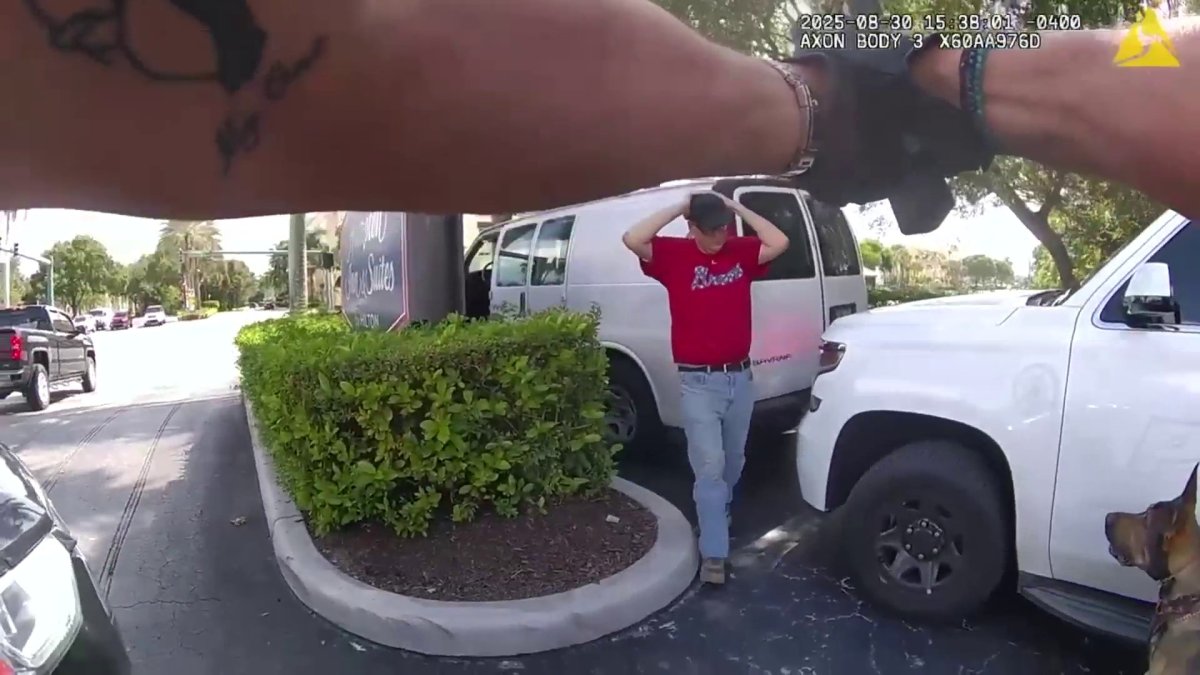 Bodycam footage shows arrest of convicted rapist who tried to meet boy ...