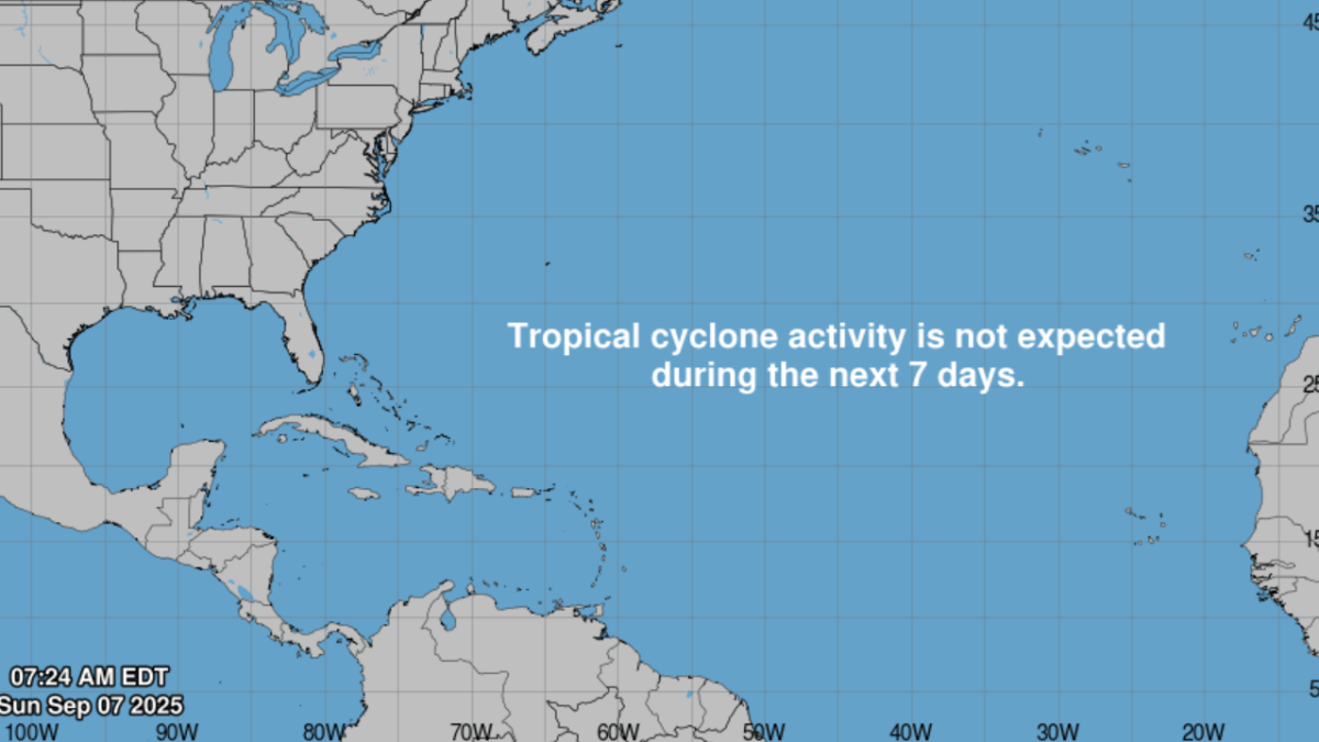 No tropical cyclone activity expected in the coming days – NBC 6 South ...