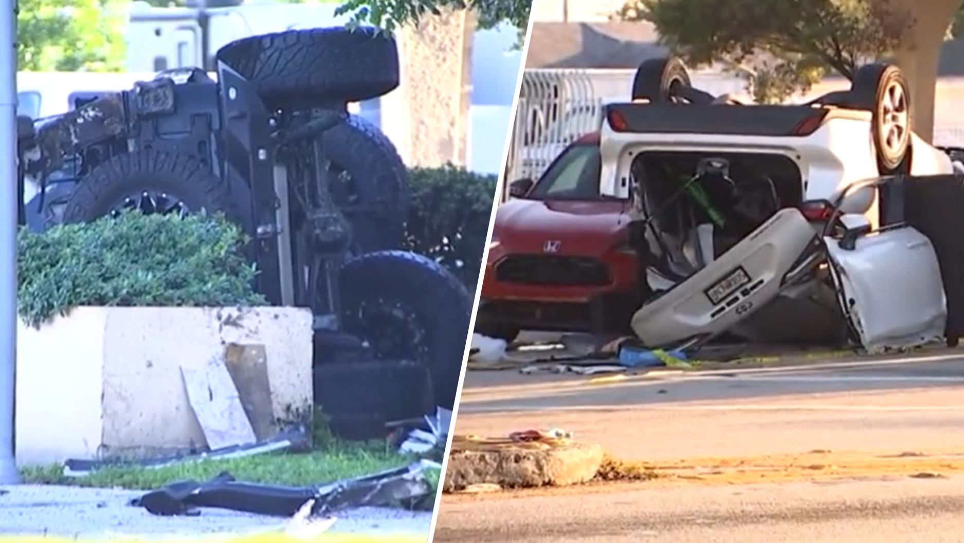 Crash leaves car upside down, 1 person dead in Hialeah – NBC 6 South ...