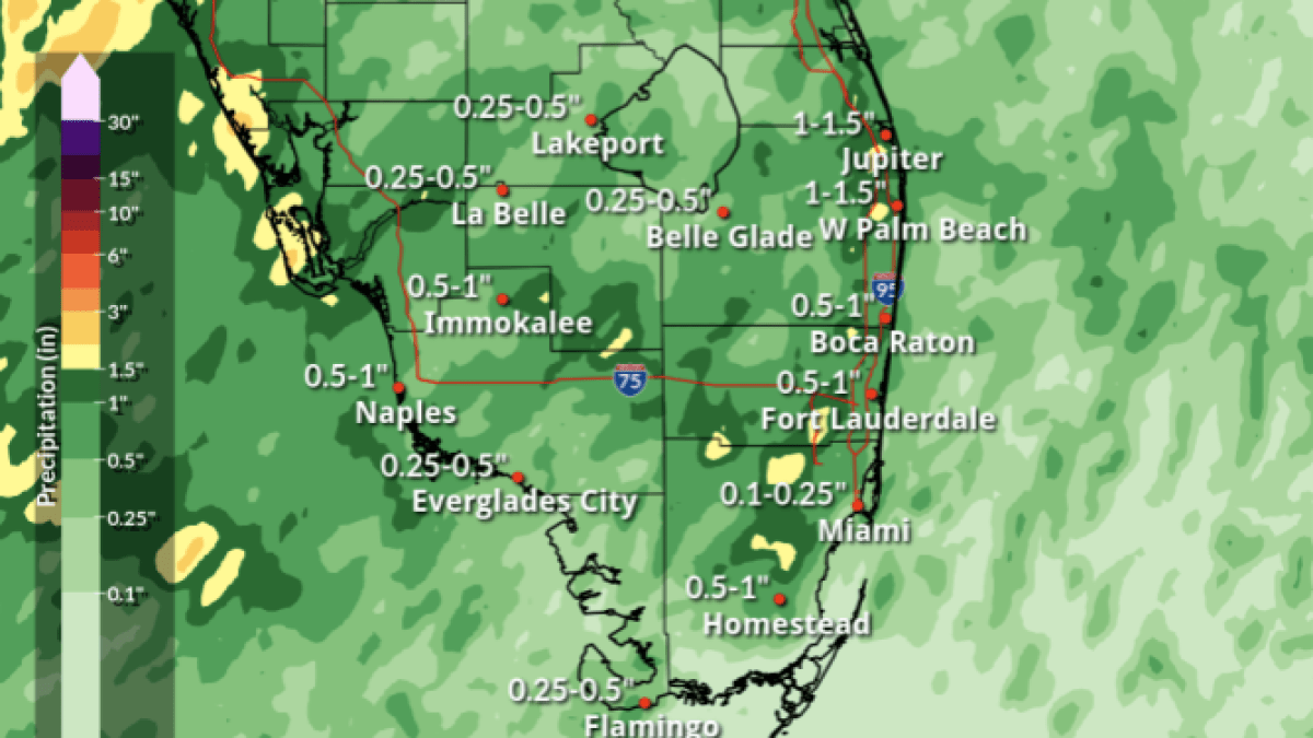 Miami weather today to bring rain, possible flooding – NBC 6 South Florida
