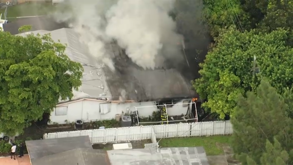 Crews battle large house fire in Margate – NBC 6 South Florida
