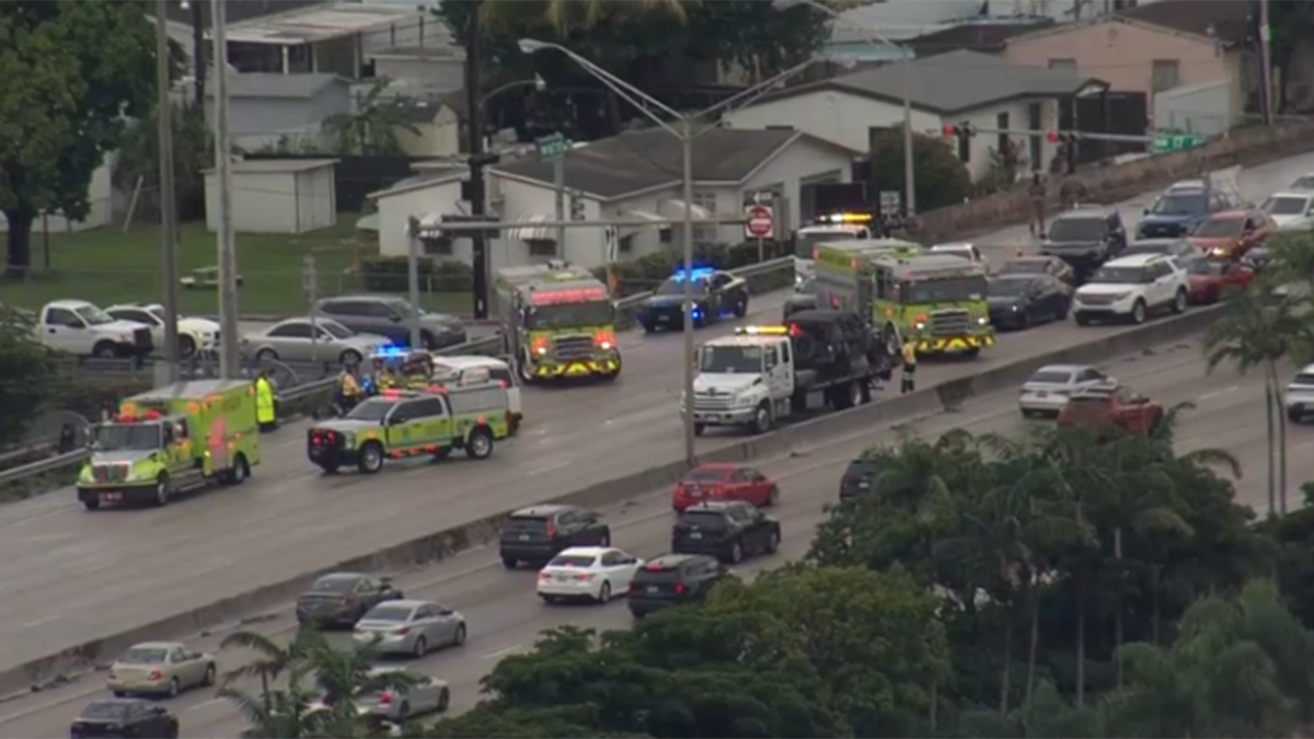 Crash causes heavy delays on Palmetto Expressway in NW Miami-Dade – NBC 6 South Florida